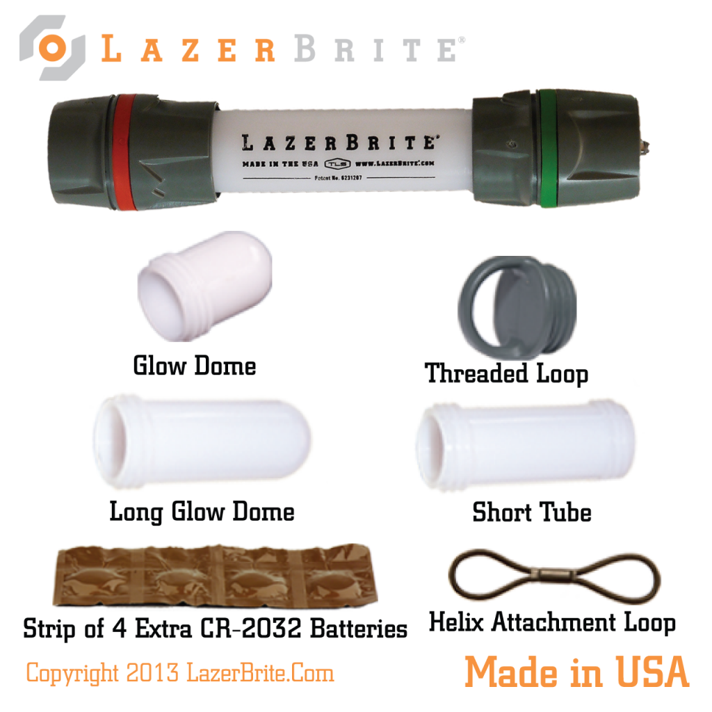 LazerBrite Single Mode Military Tactical Lighting Kit - Night Goggles